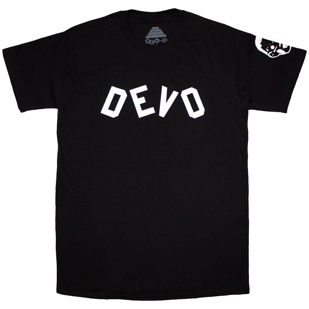 Devo T-Shirt: Booji Boy (Black) (Sleeve Print) – ATC Music Merch