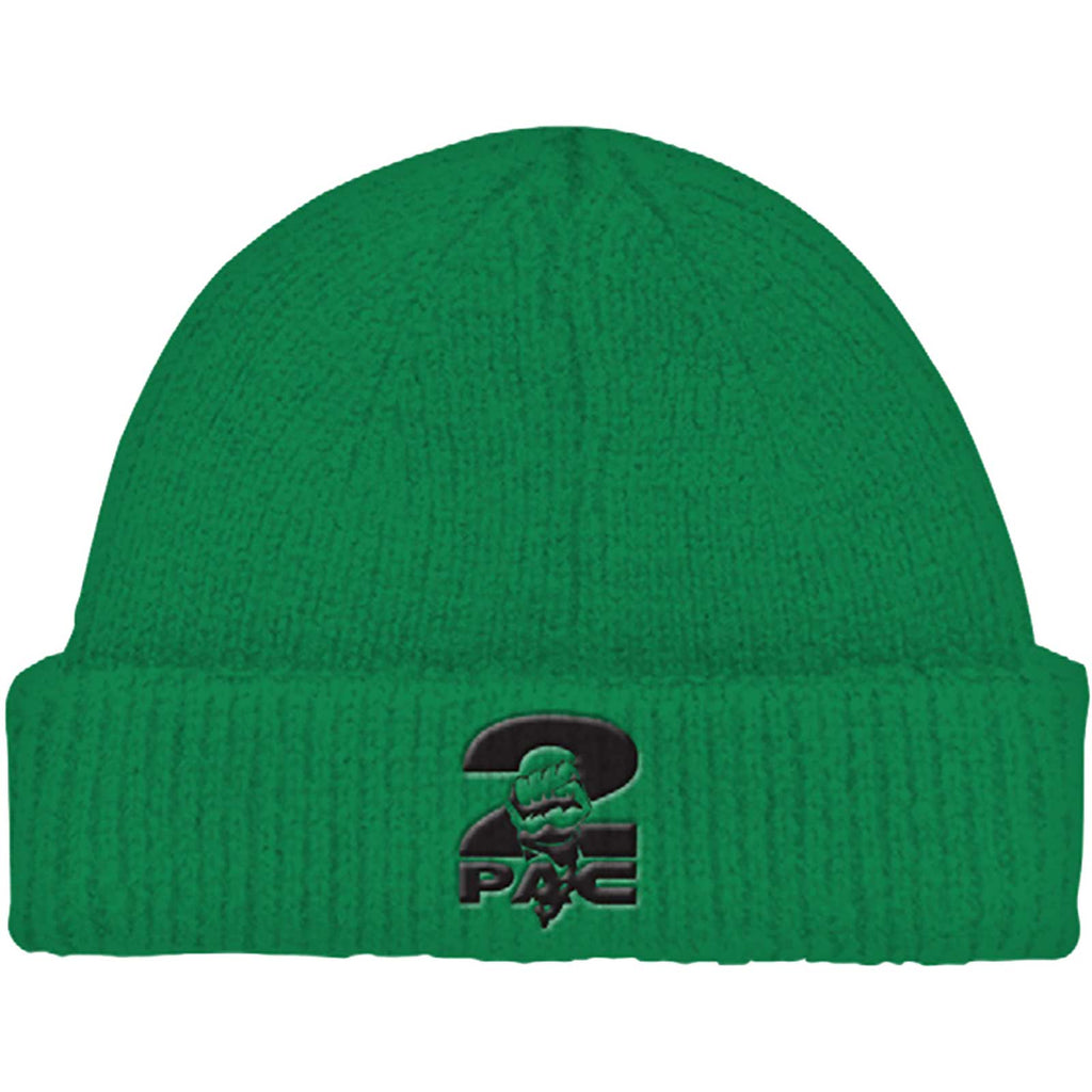 Tupac Beanie Hat: Fist Logo – ATC Music Merch
