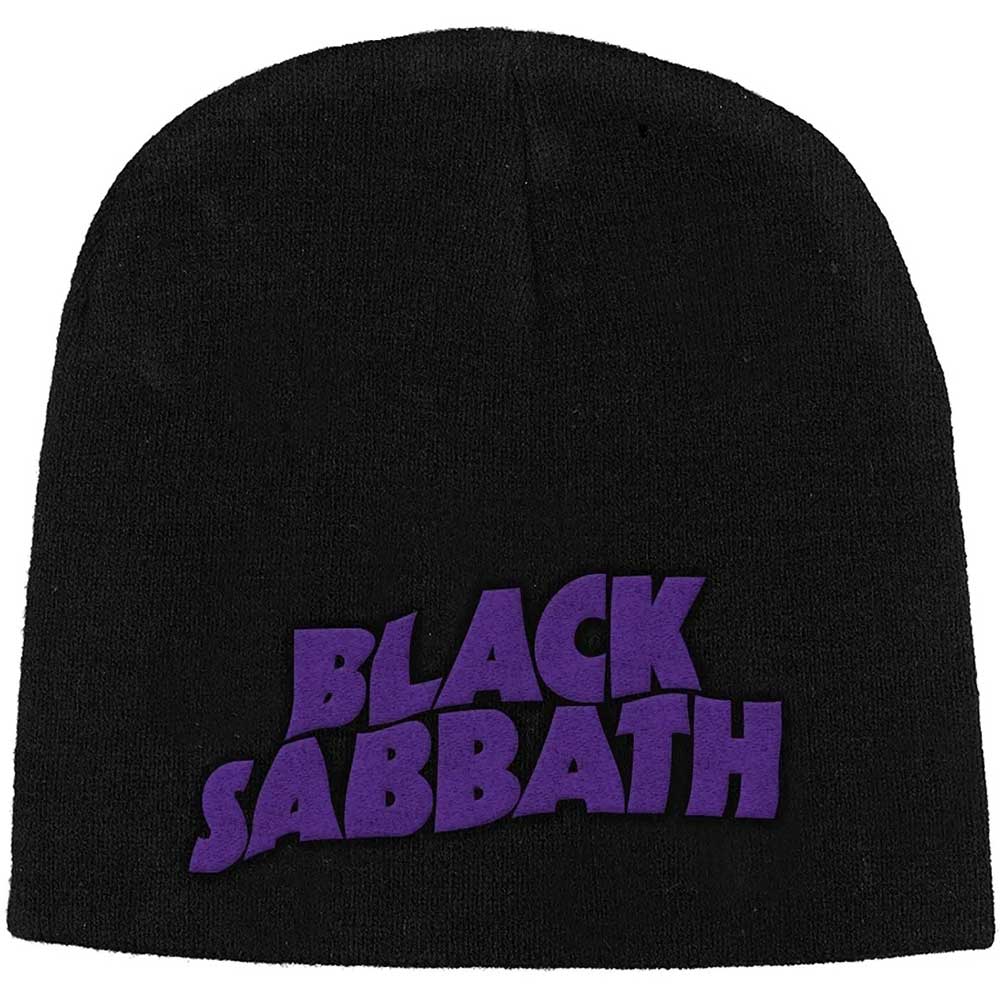 Black Sabbath Beanie Hat: Purple Logo – ATC Music Merch