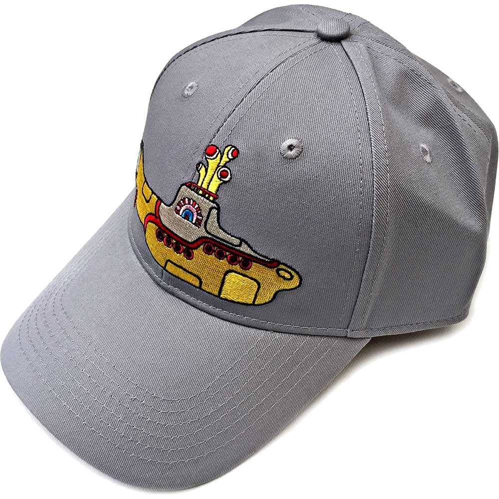The Beatles Baseball Cap: Yellow Submarine (Grey) – ATC Music Merch