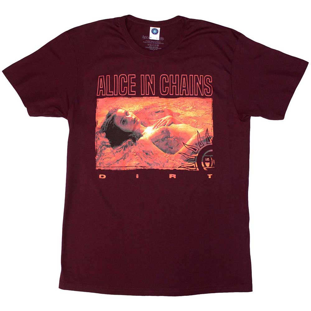 Alice In Chains T-Shirt: Dirt Orange – ATC Music Merch
