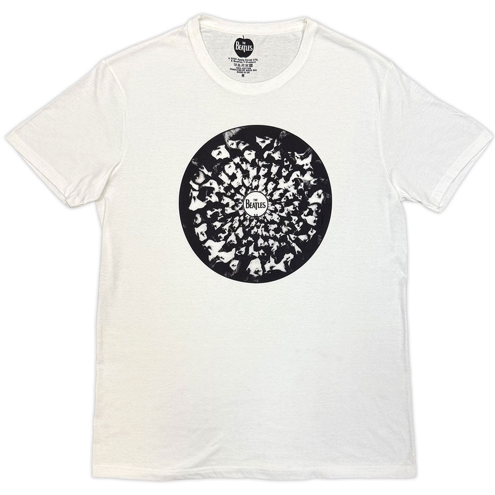 The Beatles T-Shirt: Revolver Faces (White) – ATC Music Merch