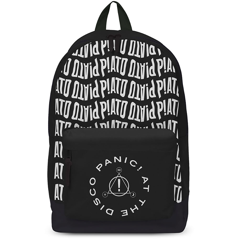 Panic! At The Disco Backpack: Disco Logo – ATC Music Merch