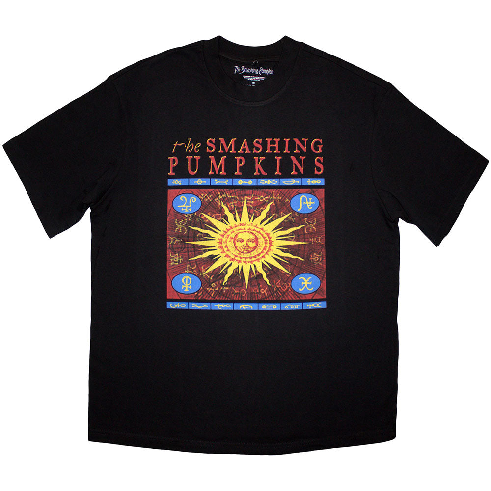 The Smashing Pumpkins Oversized T-Shirt: Sun Box (Black) – ATC Music Merch