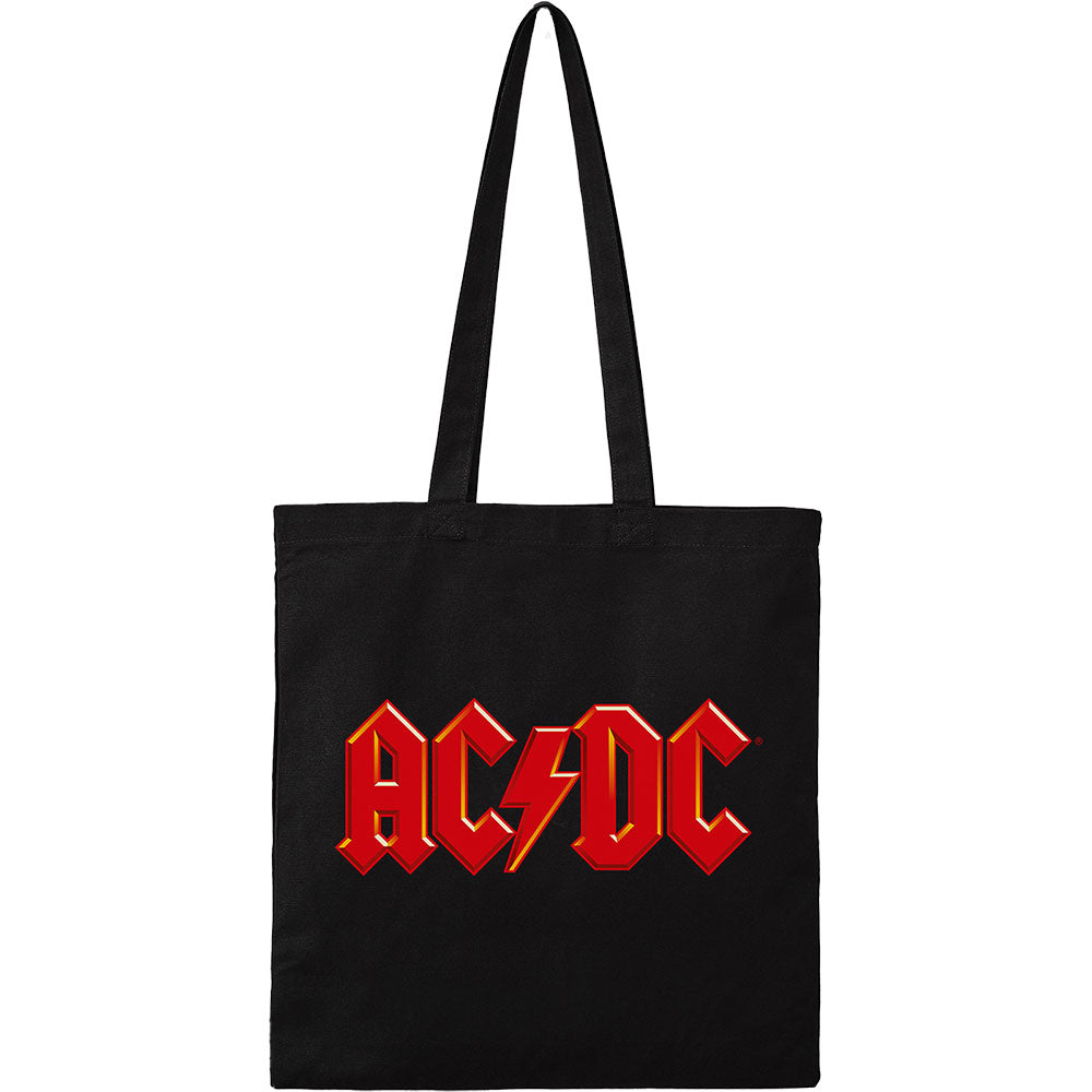 AC/DC Cotton Tote Bag: Logo – ATC Music Merch