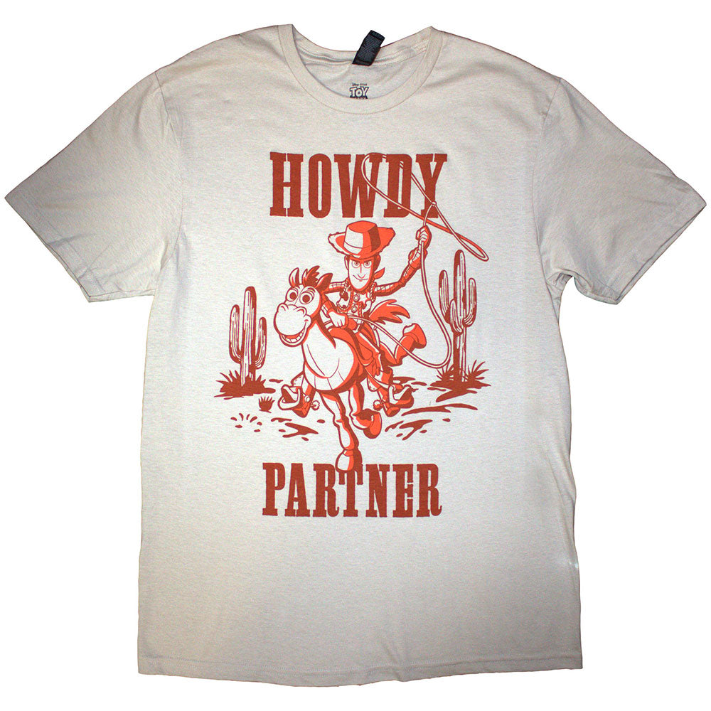 Disney T-Shirt: Toy Story Howdy Partner (Natural) – ATC Music Merch