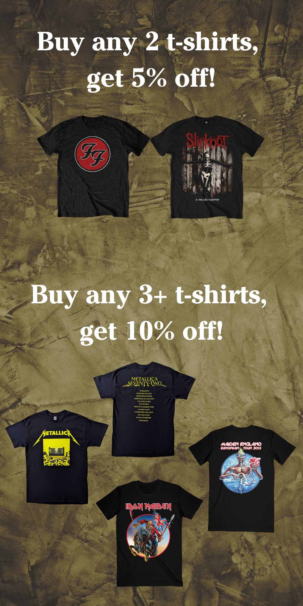 ATC Music Merch: Officially Licensed Band Merchandise