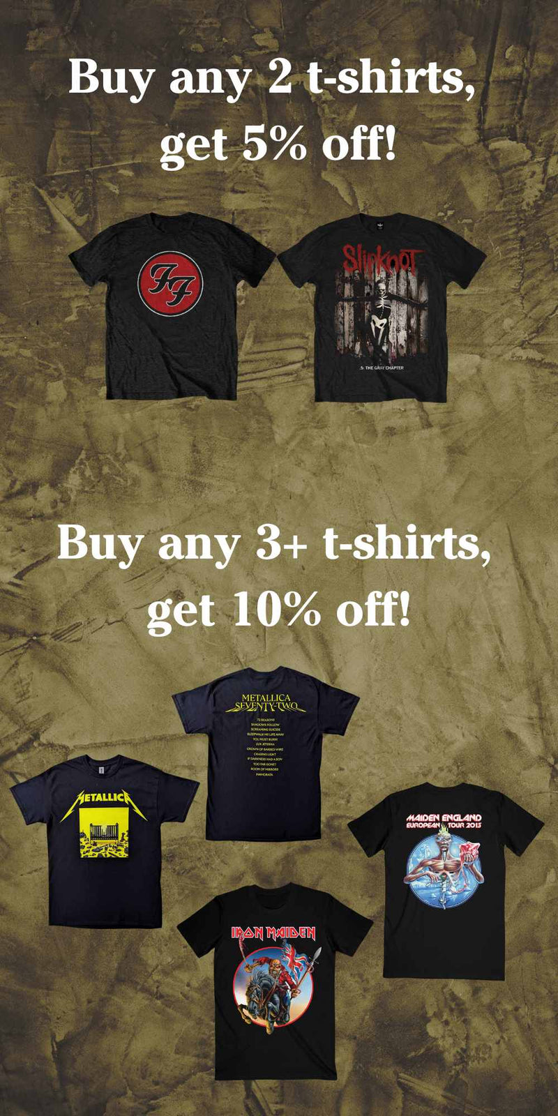 ATC Music Merch: Officially Licensed Band Merchandise