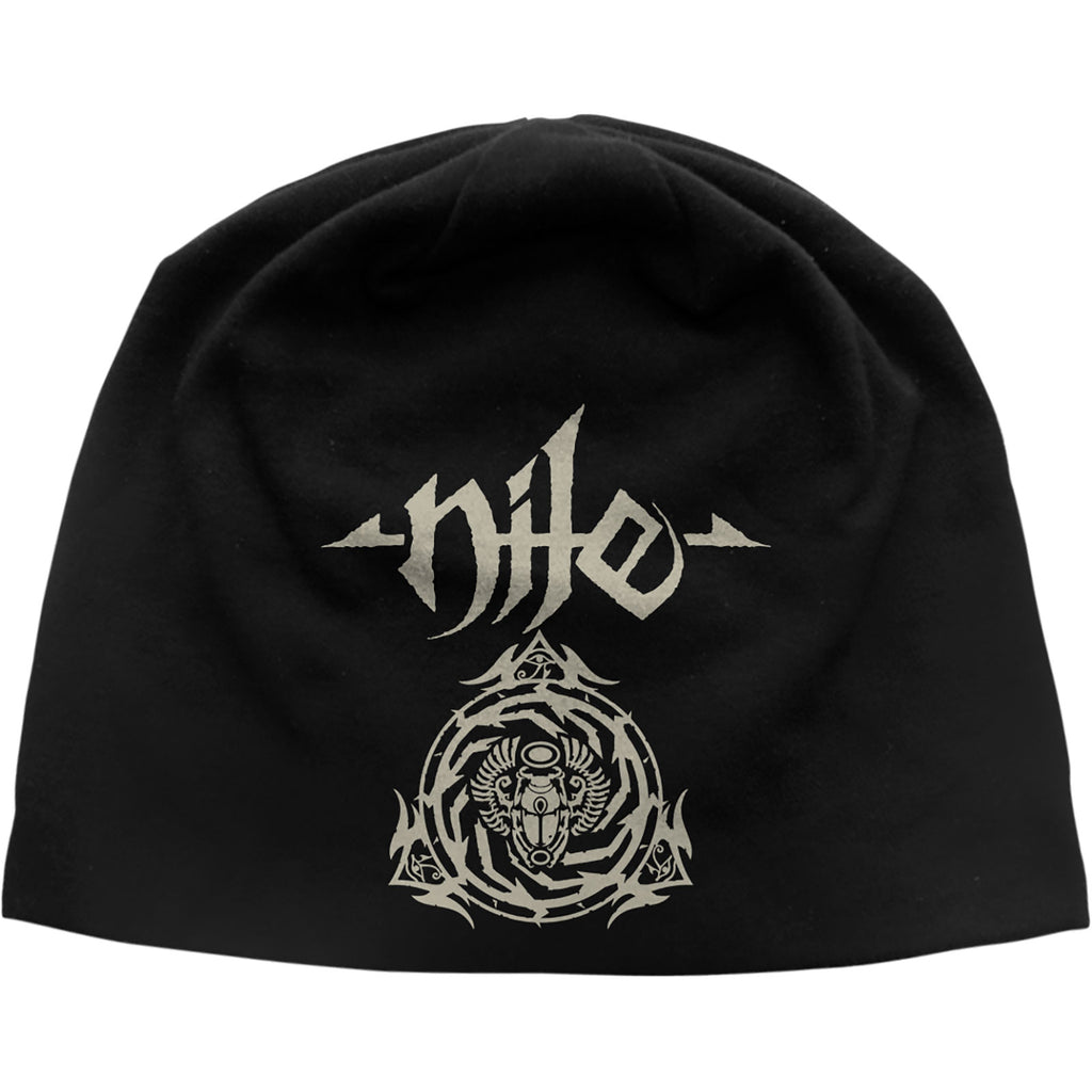 Nile Beanie Hat: Scarab Logo – ATC Music Merch