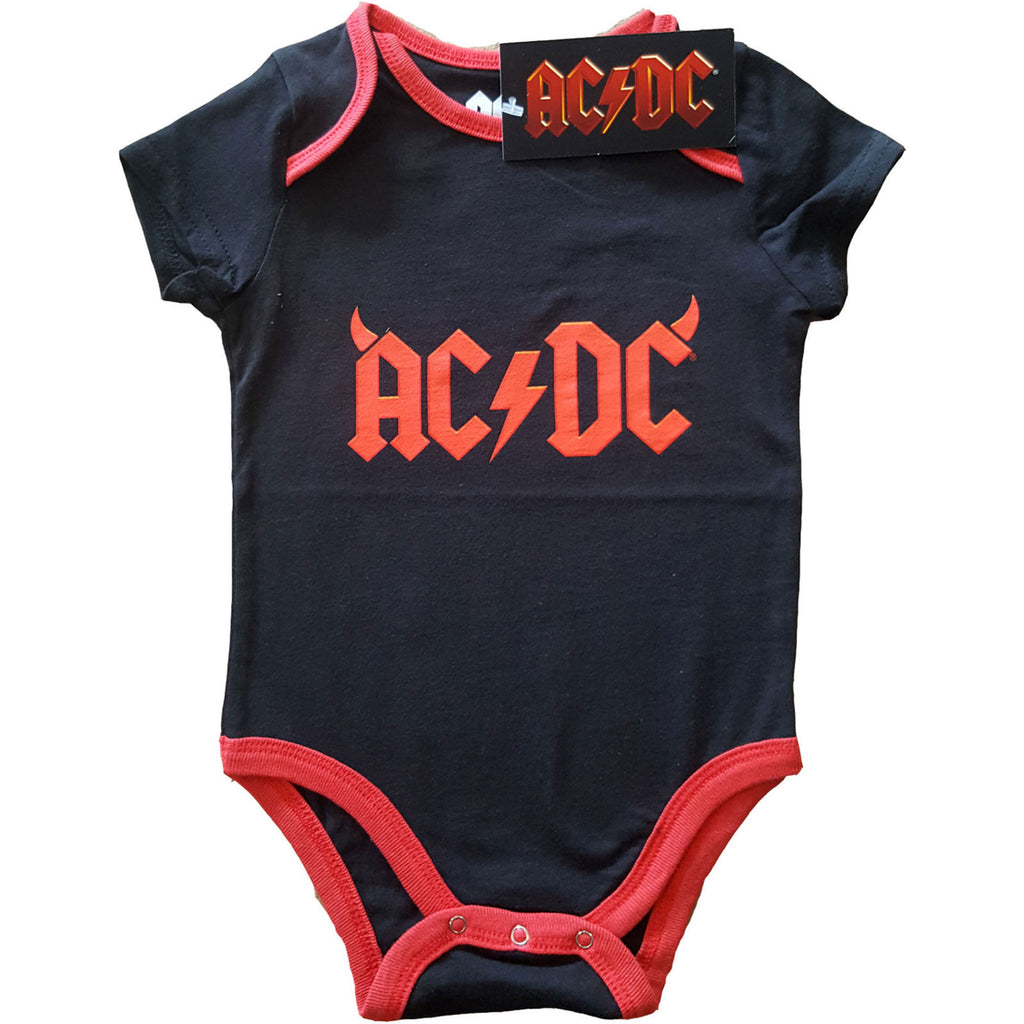 AC/DC Kids Baby Grow: Horns – ATC Music Merch