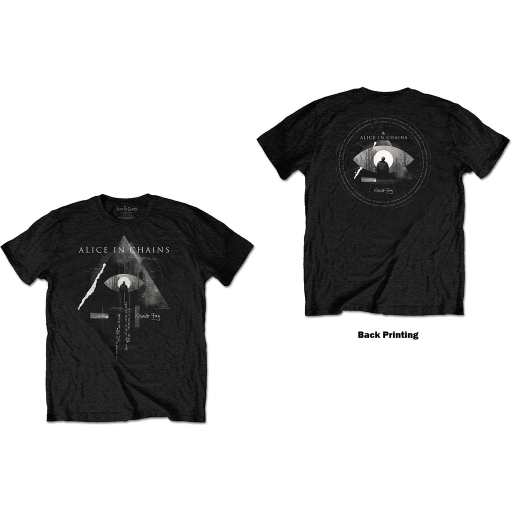 Alice In Chains T-Shirt: Fog Mountain – ATC Music Merch
