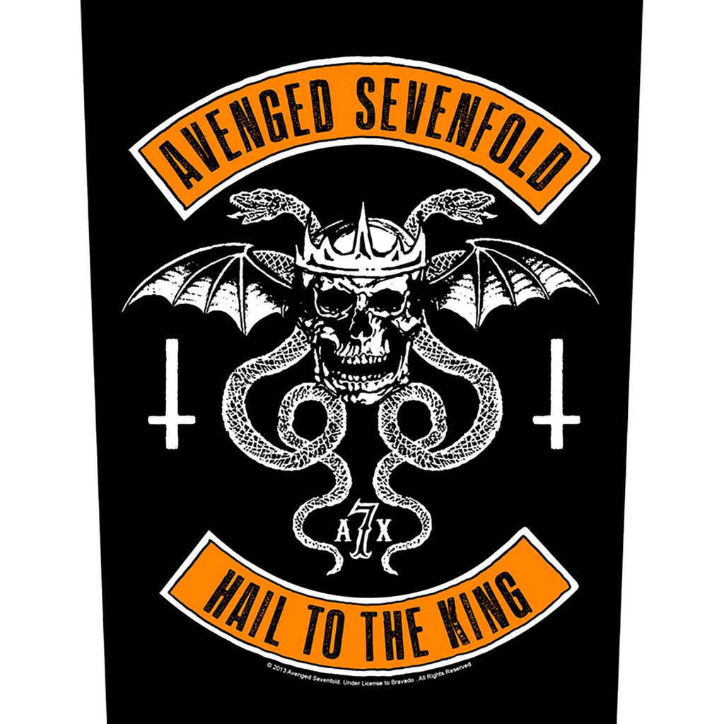 Avenged Sevenfold Back Patch: Biker – ATC Music Merch