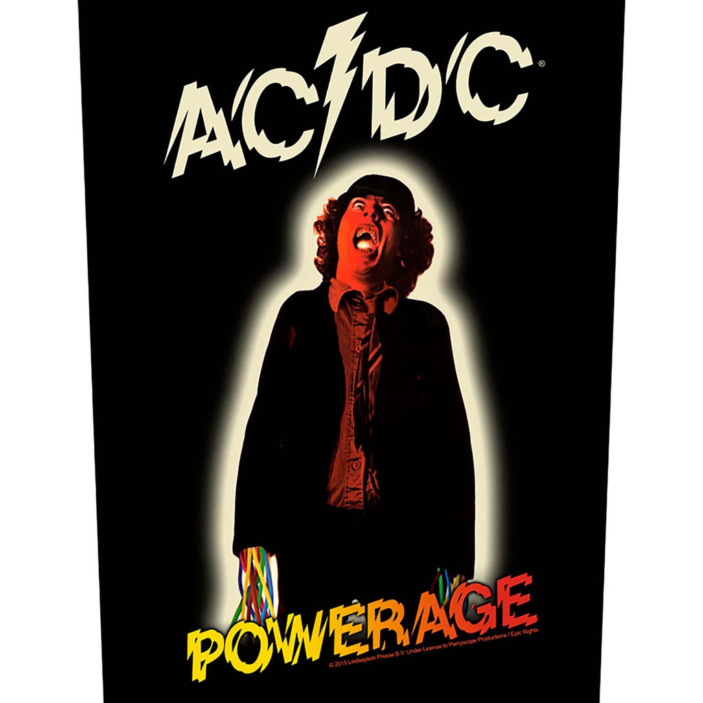 AC/DC Back Patch: Powerage – ATC Music Merch