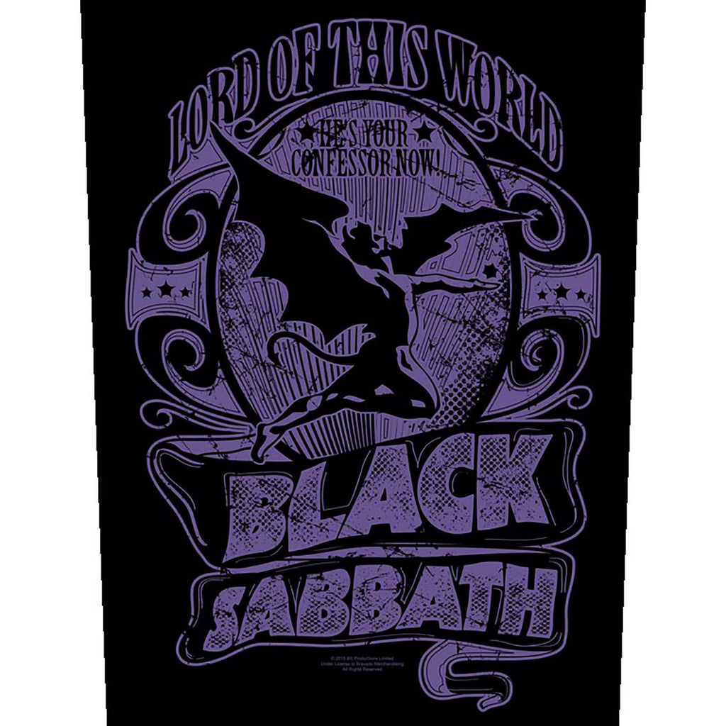 Black Sabbath Back Patch: Lord Of This World – ATC Music Merch