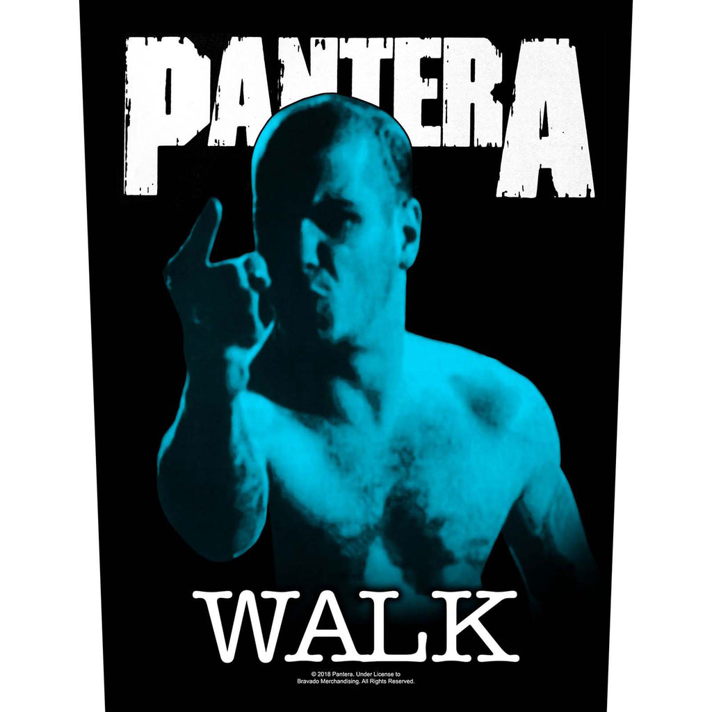 Pantera Back Patch: Walk – ATC Music Merch