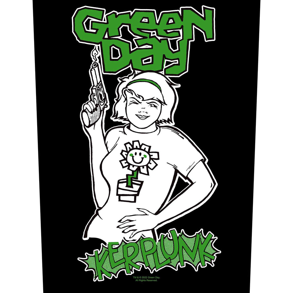 Green Day Back Patch: Kerplunk – ATC Music Merch
