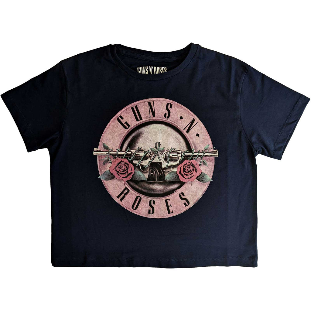 Guns N' Roses Ladies Crop Top: Classic Logo – ATC Music Merch