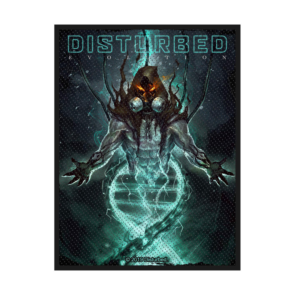 Disturbed Standard Patch: Evolution Hooded (Loose) – ATC Music Merch