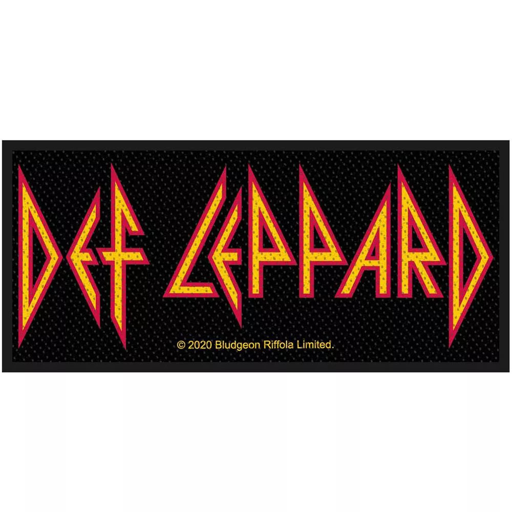Def Leppard Logo Patch – ATC Music Merch