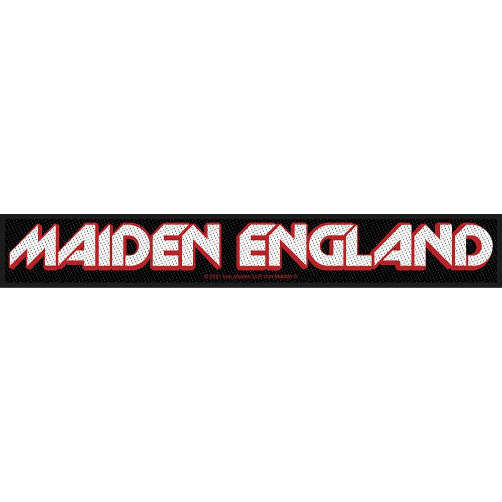 Iron Maiden Super Strip Patch: England – ATC Music Merch