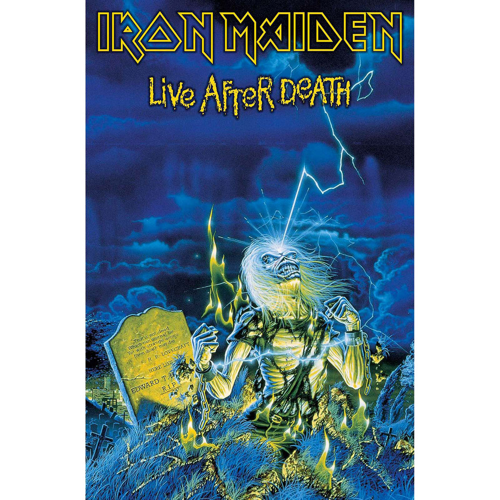 Iron Maiden Textile Poster: Live After Death – ATC Music Merch