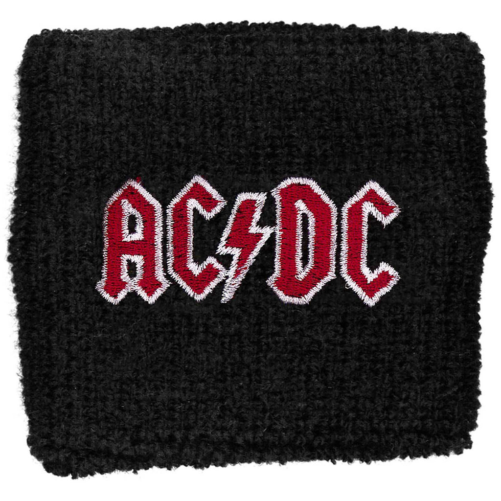 AC/DC Fabric Wristband: Red Logo (Loose) – ATC Music Merch